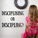 What does discipling mean? - Faithful Motherhood